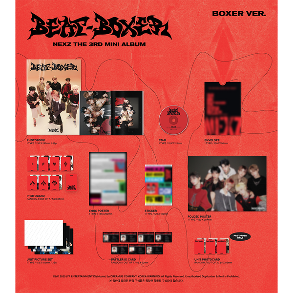 Beat-Boxer (Boxer ver.) - Signed Poster - Republic Records Official Store