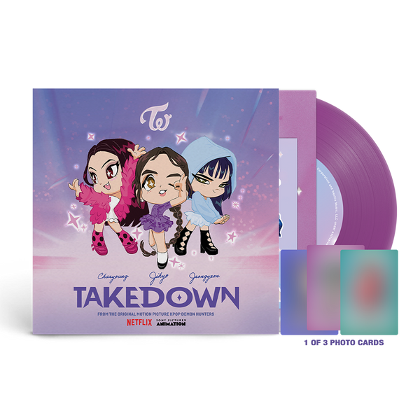 TAKEDOWN 7" SINGLE (FROM THE ORIGINAL MOTION PICTURE KPOP DEMON HUNTER ...
