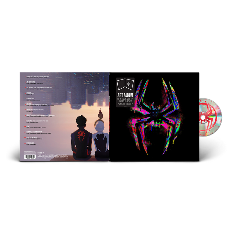 PRESENTS SPIDER-MAN: ACROSS THE SPIDER-VERSE ART ALBUM CD - Republic ...